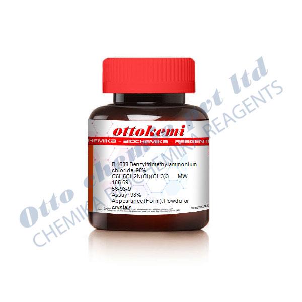 Benzyltrimethylammonium chloride, 98% - 56-93-9 | India | Otto Chemie ...