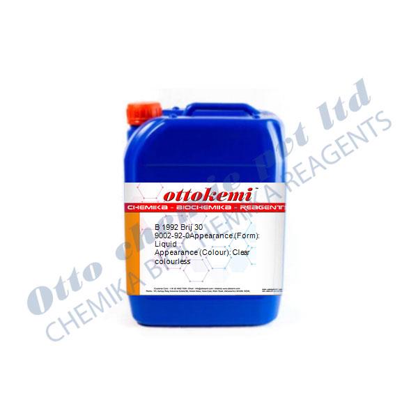 Buy Brij 30 - 9002-92-0 – Polyethylene glycol dodecyl ether in India ...
