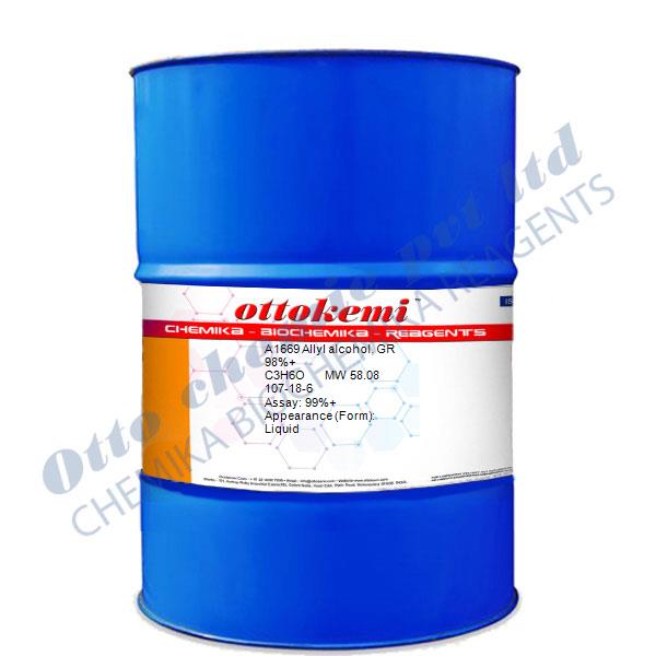 Allyl alcohol, GR 98%+ 107-18-6 A 1669 | Otto Chemie Pvt Ltd