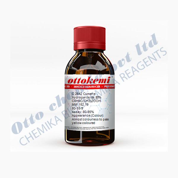 Cumene hydroperoxide, 80% 80-15-9 | India | Otto Chemie Pvt Ltd